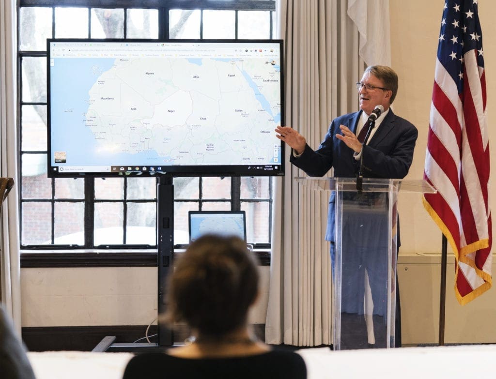 Ambassador to Niger Visits Campus | Trinity Christian College